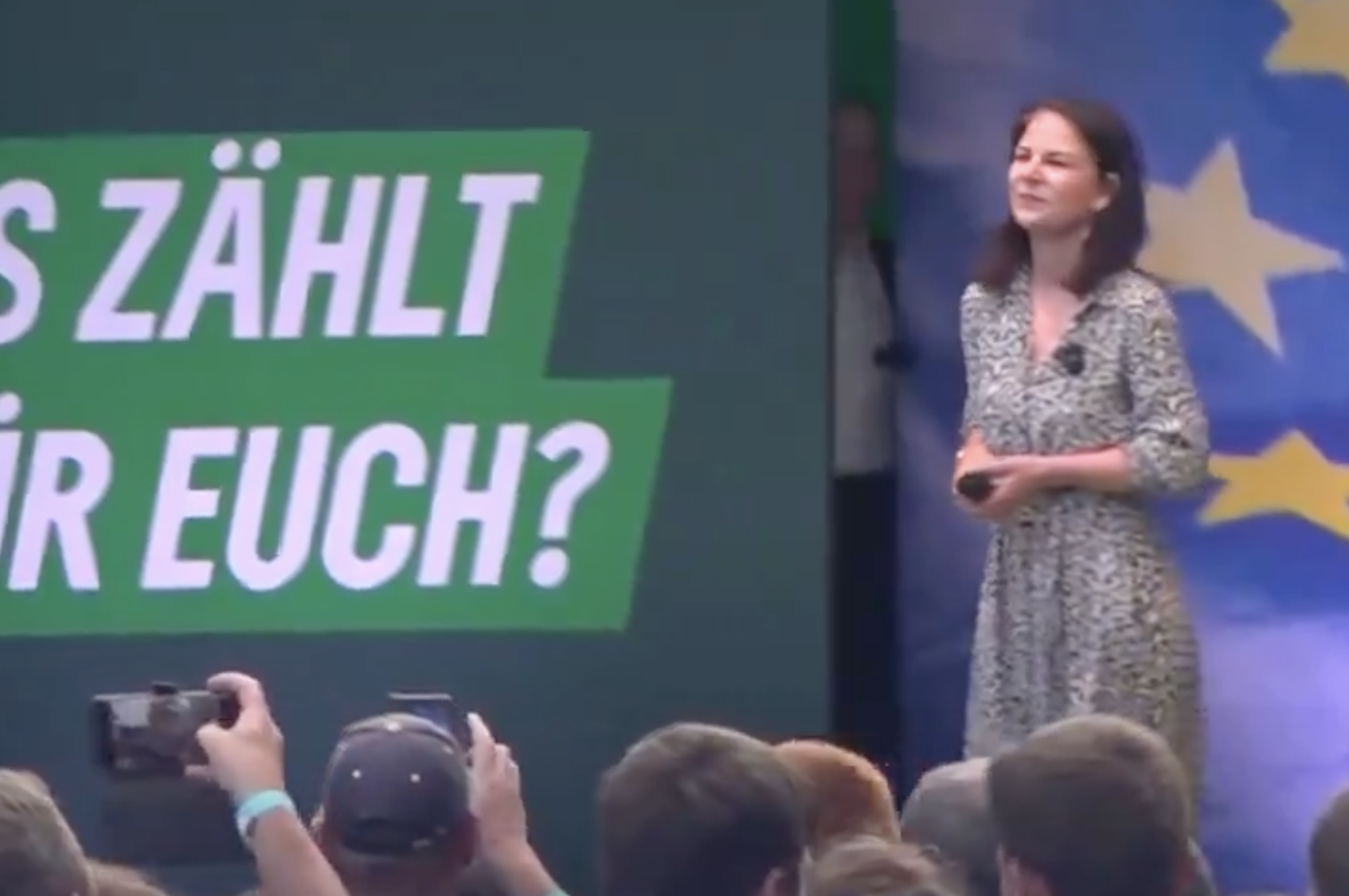 Germany: Green minister's speech drowned out as right and left protest ...